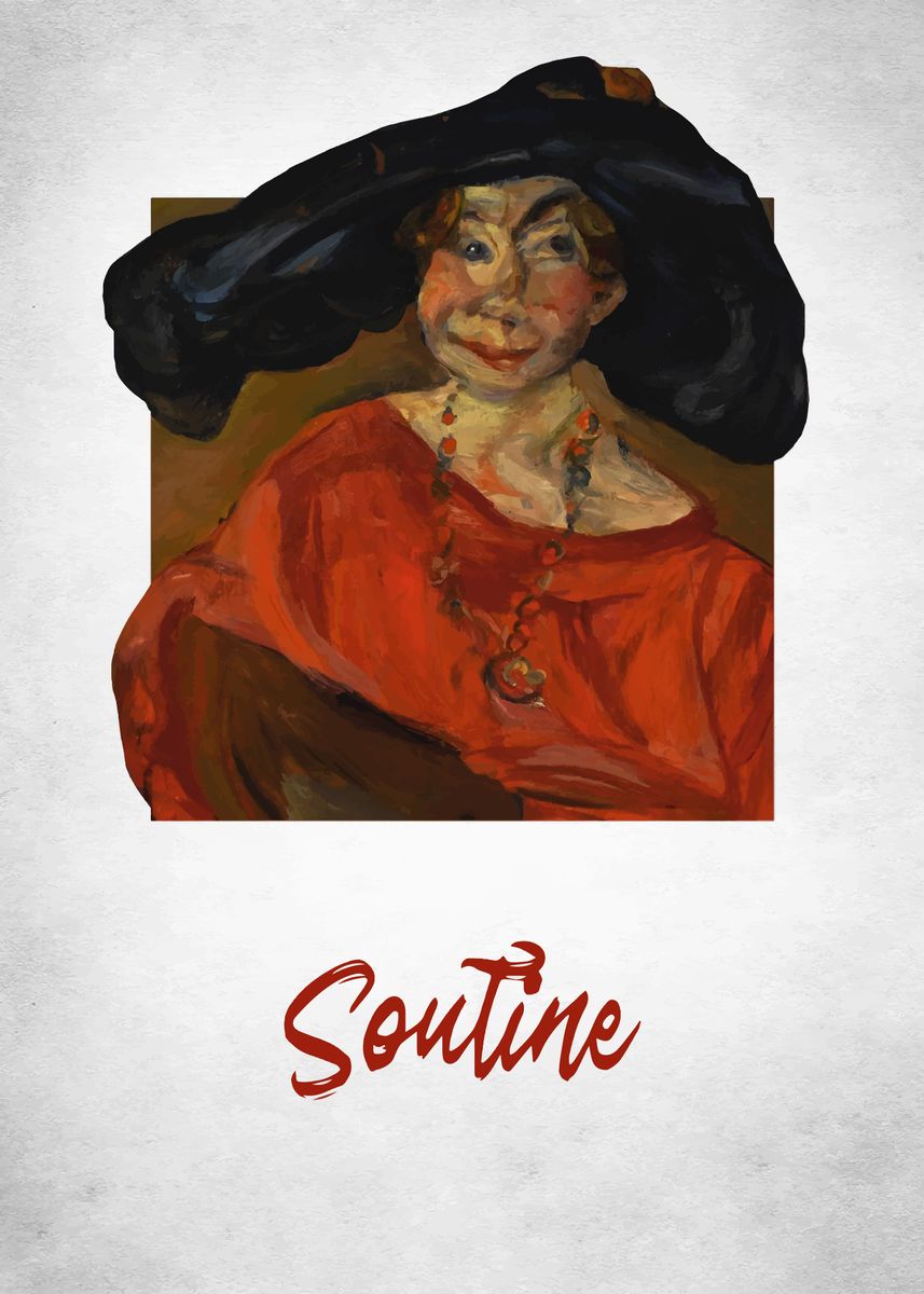 'Chaim Soutine' Poster by Bo Kev | Displate