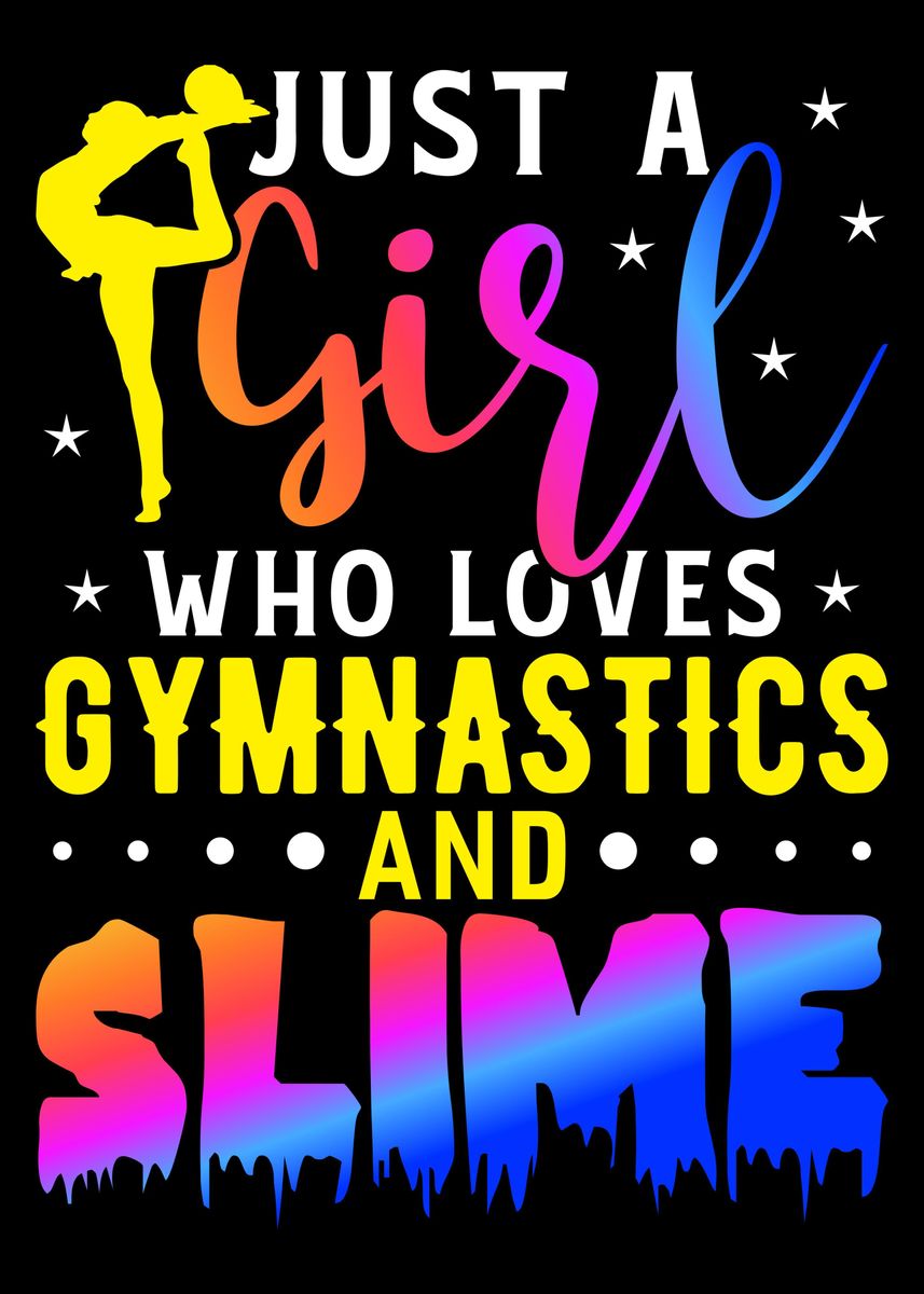 'Tumbling Gymnastics' Poster by Christian Mueller | Displate