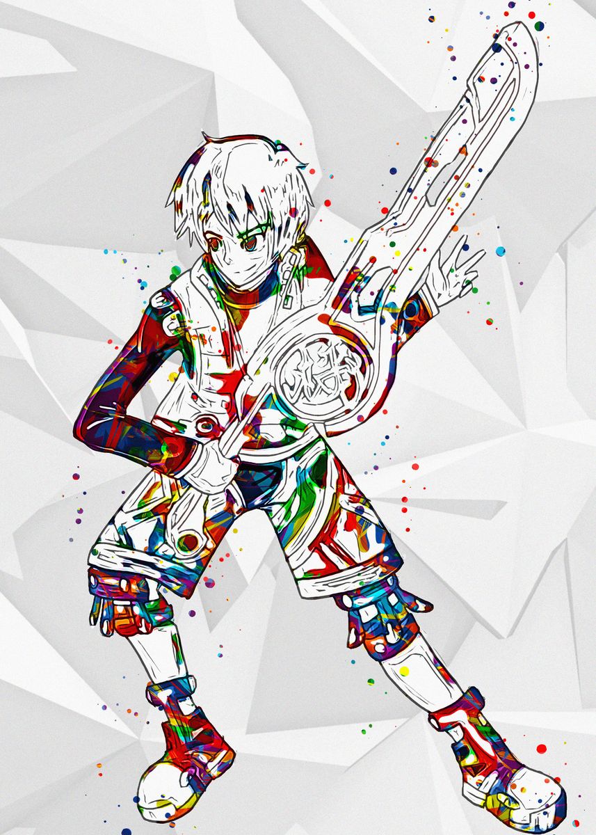 'Shulk' Poster by Lloyd Studio | Displate