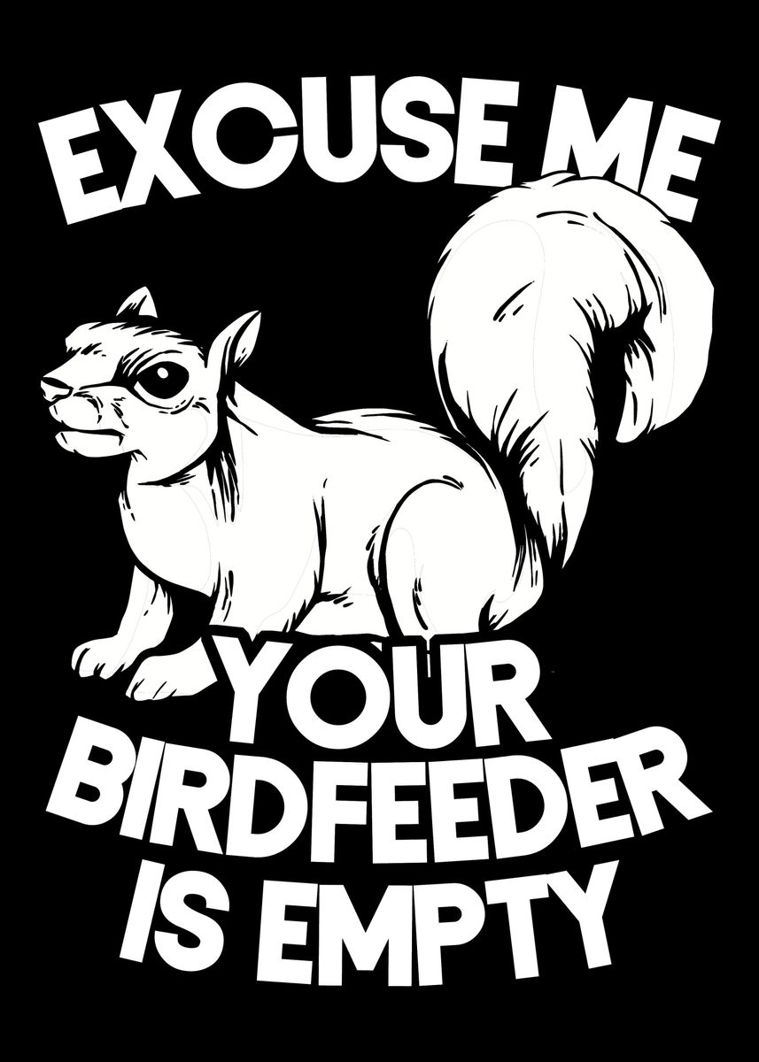 'Squirrel' Poster by CrazySquirrel | Displate