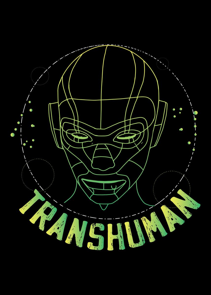 'Transhumanism Technology F' Poster by AaronBaron | Displate
