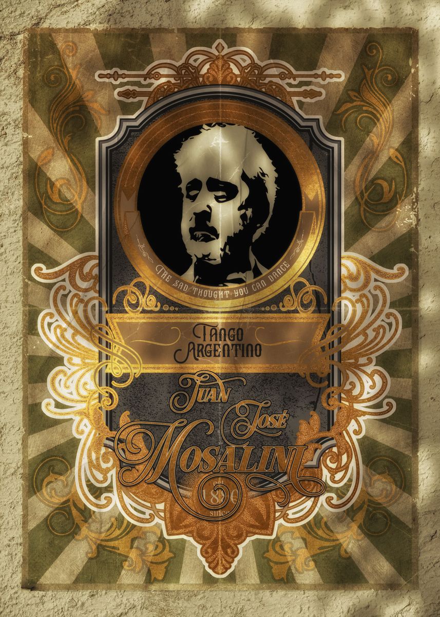 'Juan Jose Mosalini' Poster, picture, metal print, paint by Petra ...