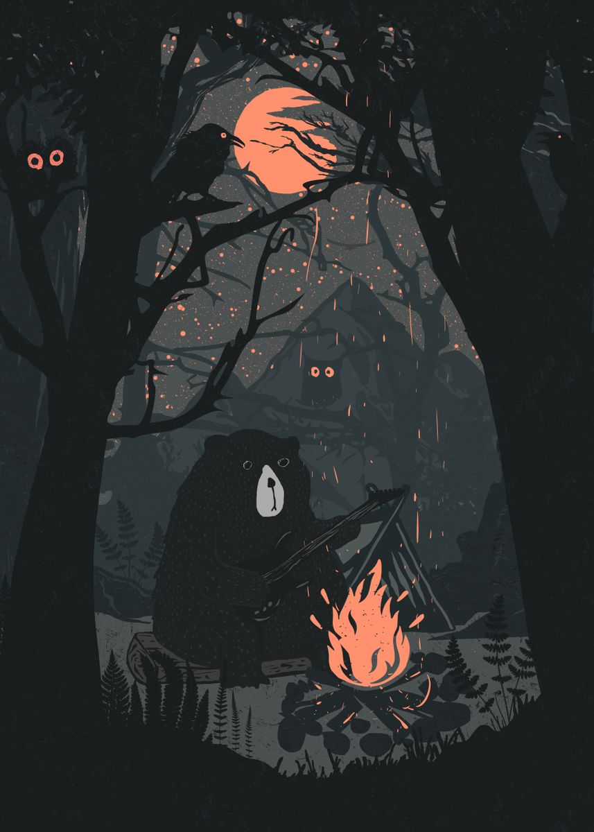 'Go Wild' Poster by Ilya Danilov | Displate