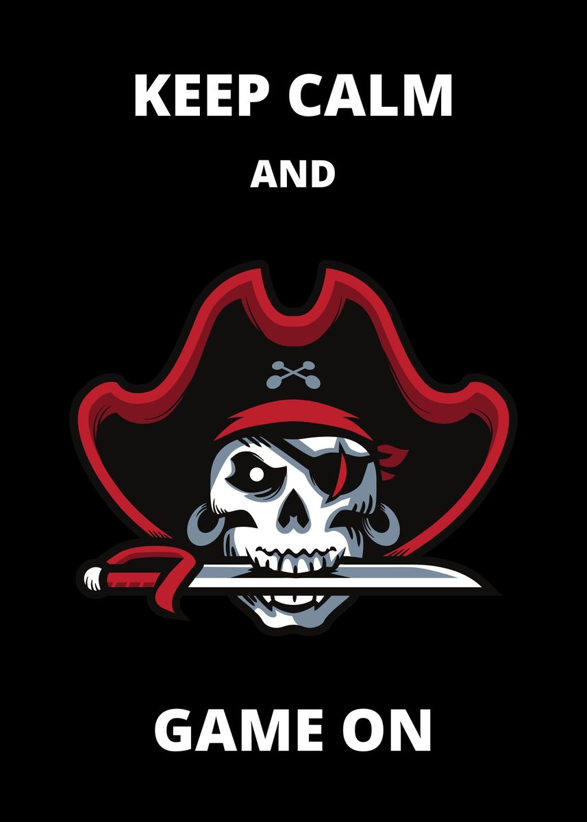 'Keep Calm and Game On' Poster by Arijit Works | Displate