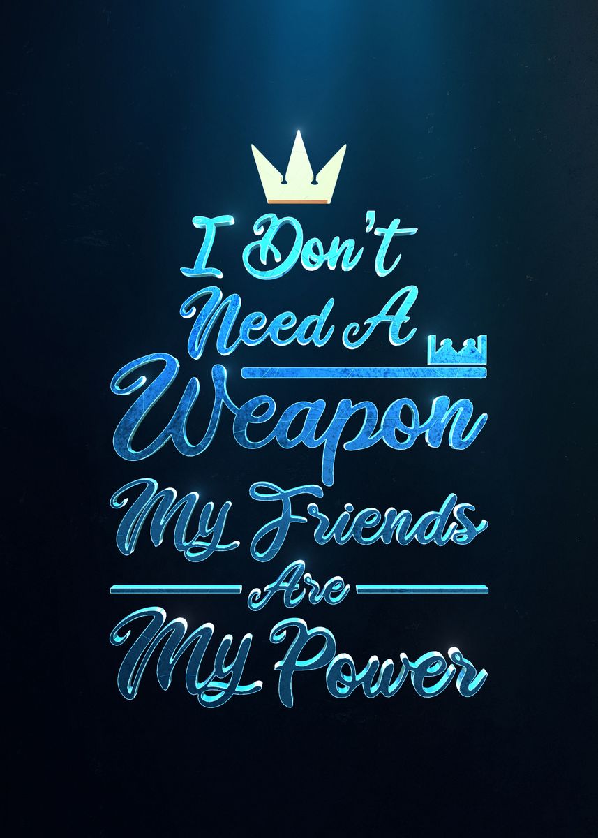 'My friends' Poster, picture, metal print, paint by Christopher ...