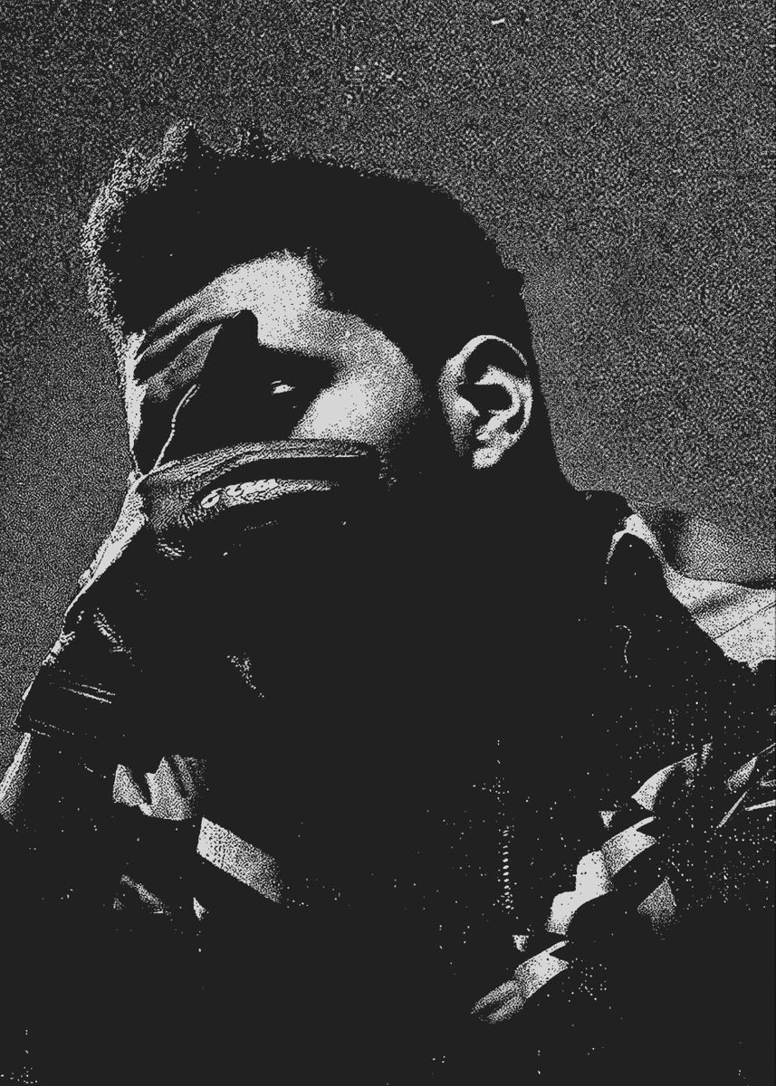 'The Weeknd' Poster, picture, metal print, paint by Marius Becker ...