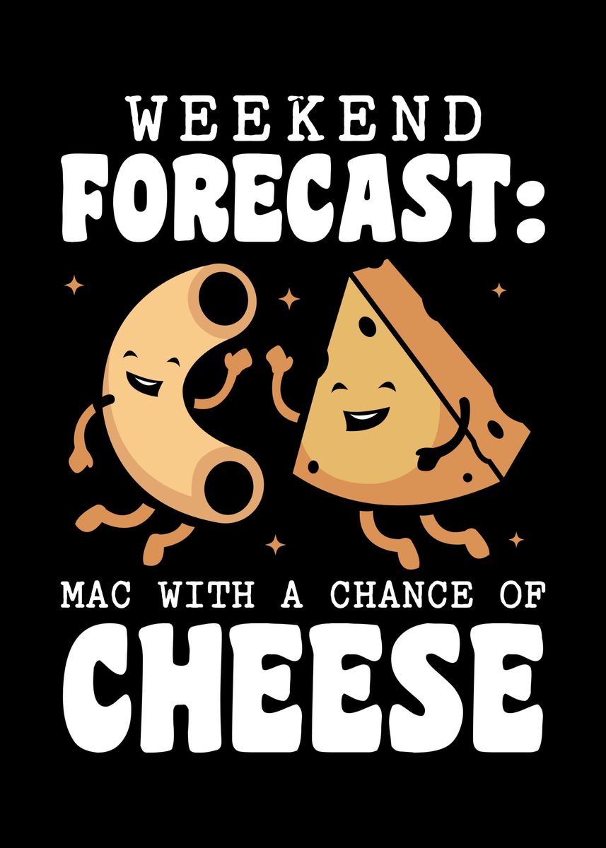 'Mac and Cheese' Poster, picture, metal print, paint by Sebastian ...