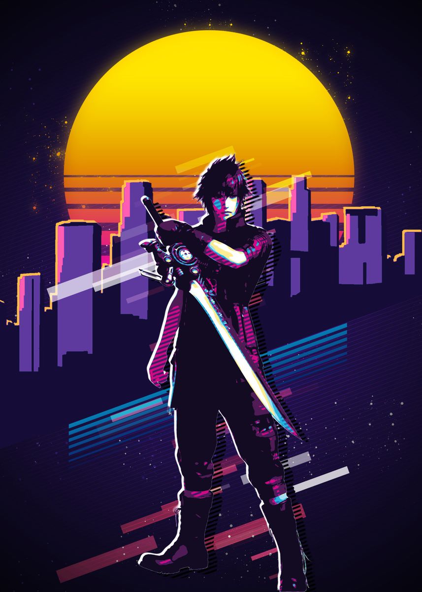 'Fantasy Retro' Poster, picture, metal print, paint by Imagination ...