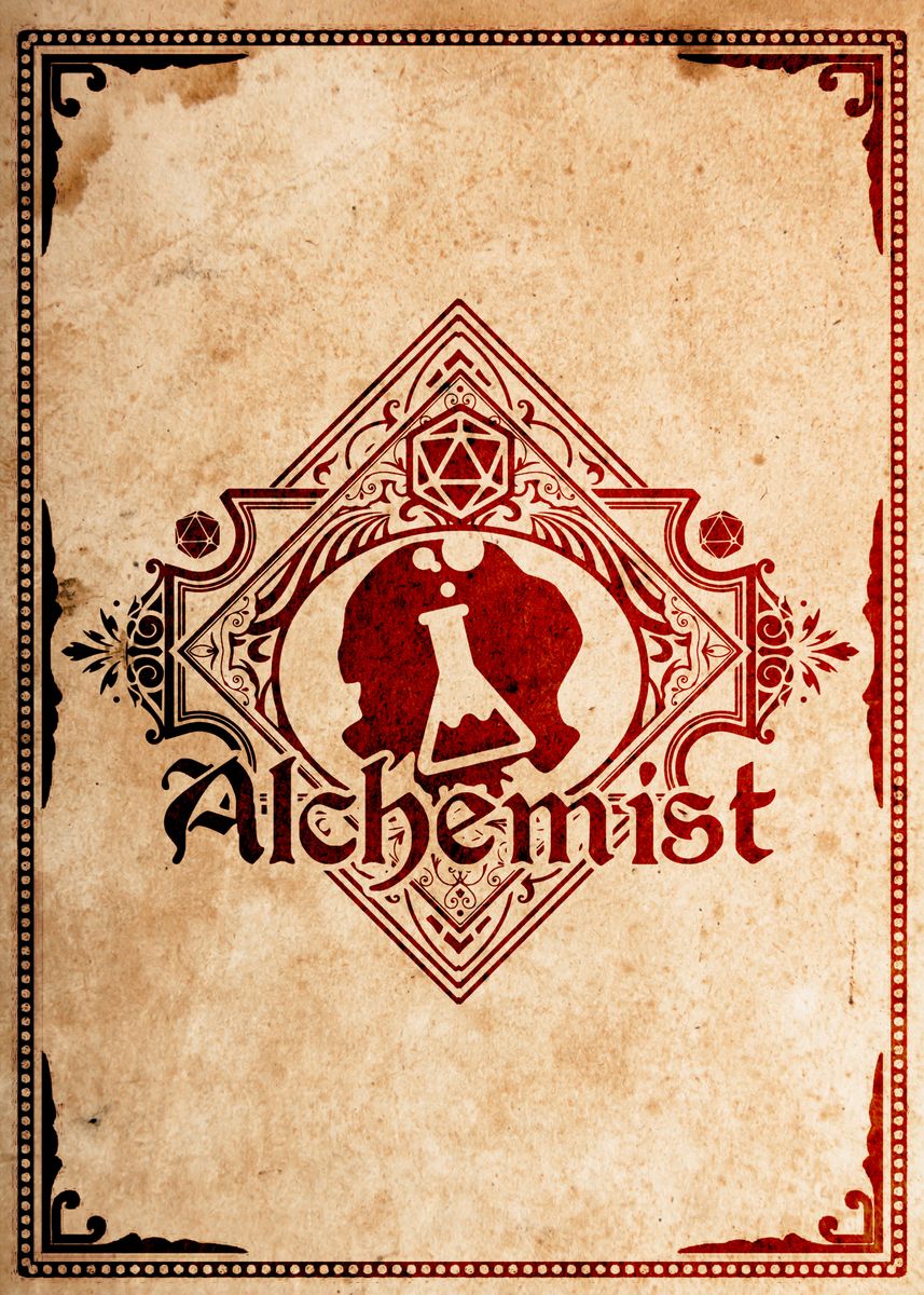 'Alchemist Class emblem' Poster, picture, metal print, paint by ...