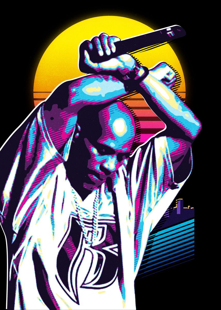 'DMX' Poster, picture, metal print, paint by Sonni | Displate