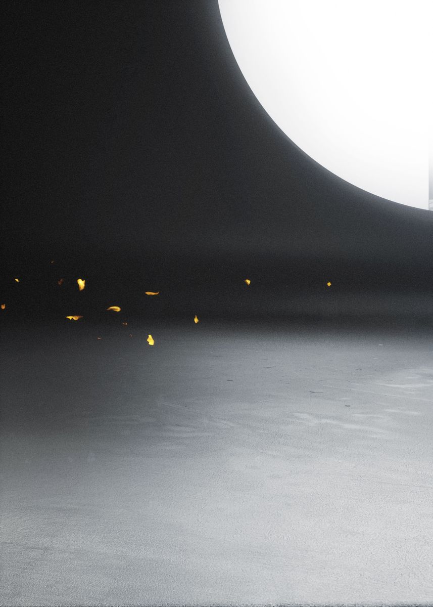 'Rays of Gold' Poster by Rofeu | Displate