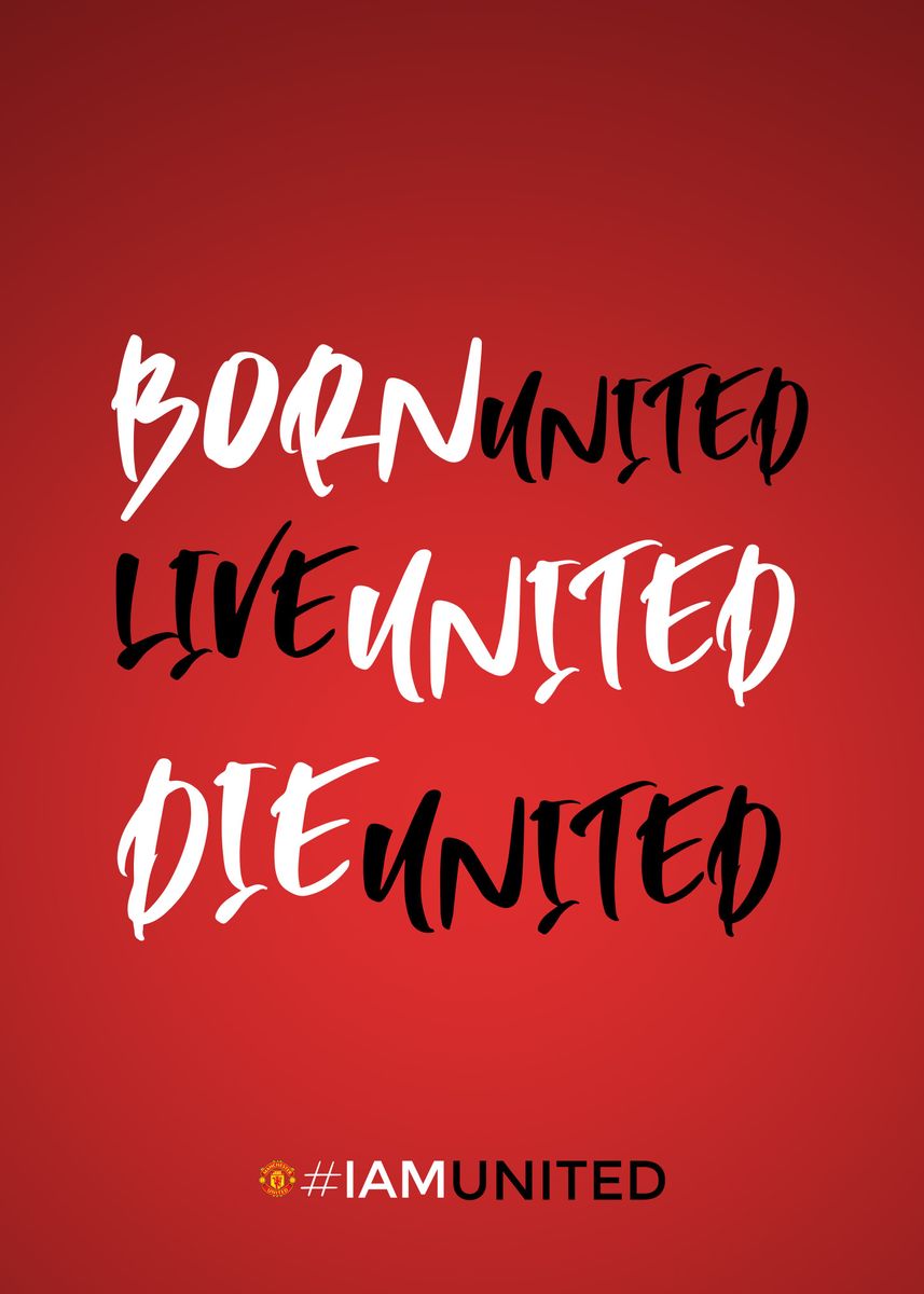 'Manchester United Quotes' Poster by GoldenBoy | Displate