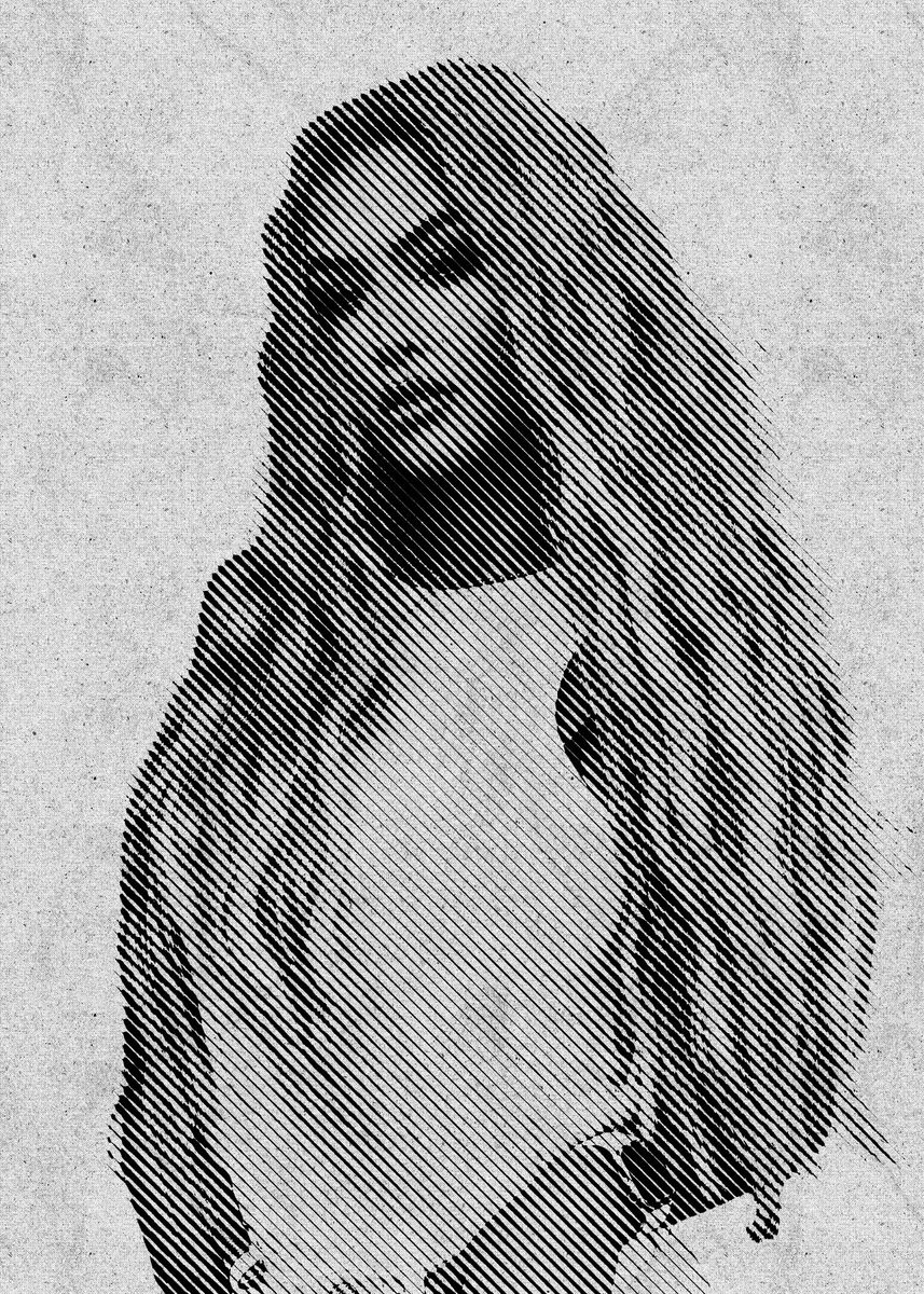 'Eva Marie' Poster, picture, metal print, paint by Trending Collections ...