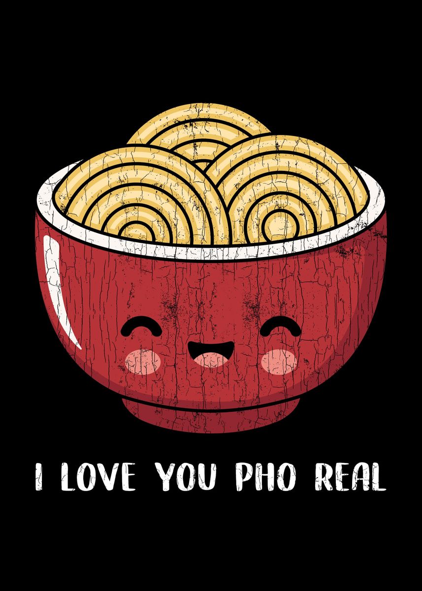 'Funny Cute Soup Design For' Poster by OffPlate Designs | Displate