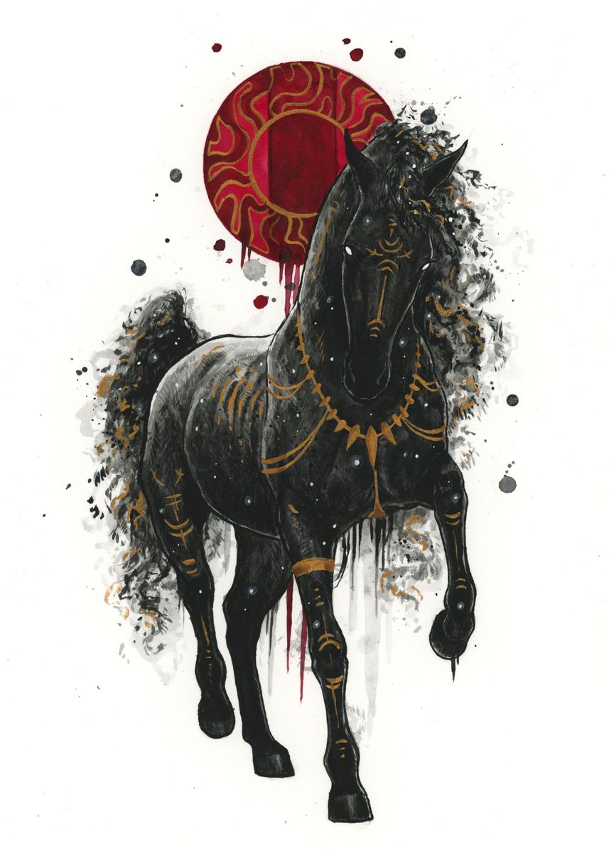 'Aarvak' Poster, picture, metal print, paint by Jonna Hyttinen | Displate