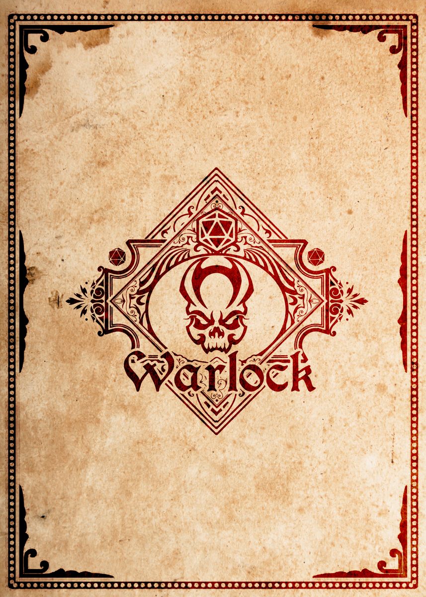 'Warlock Class emblem' Poster by LouteCrea | Displate