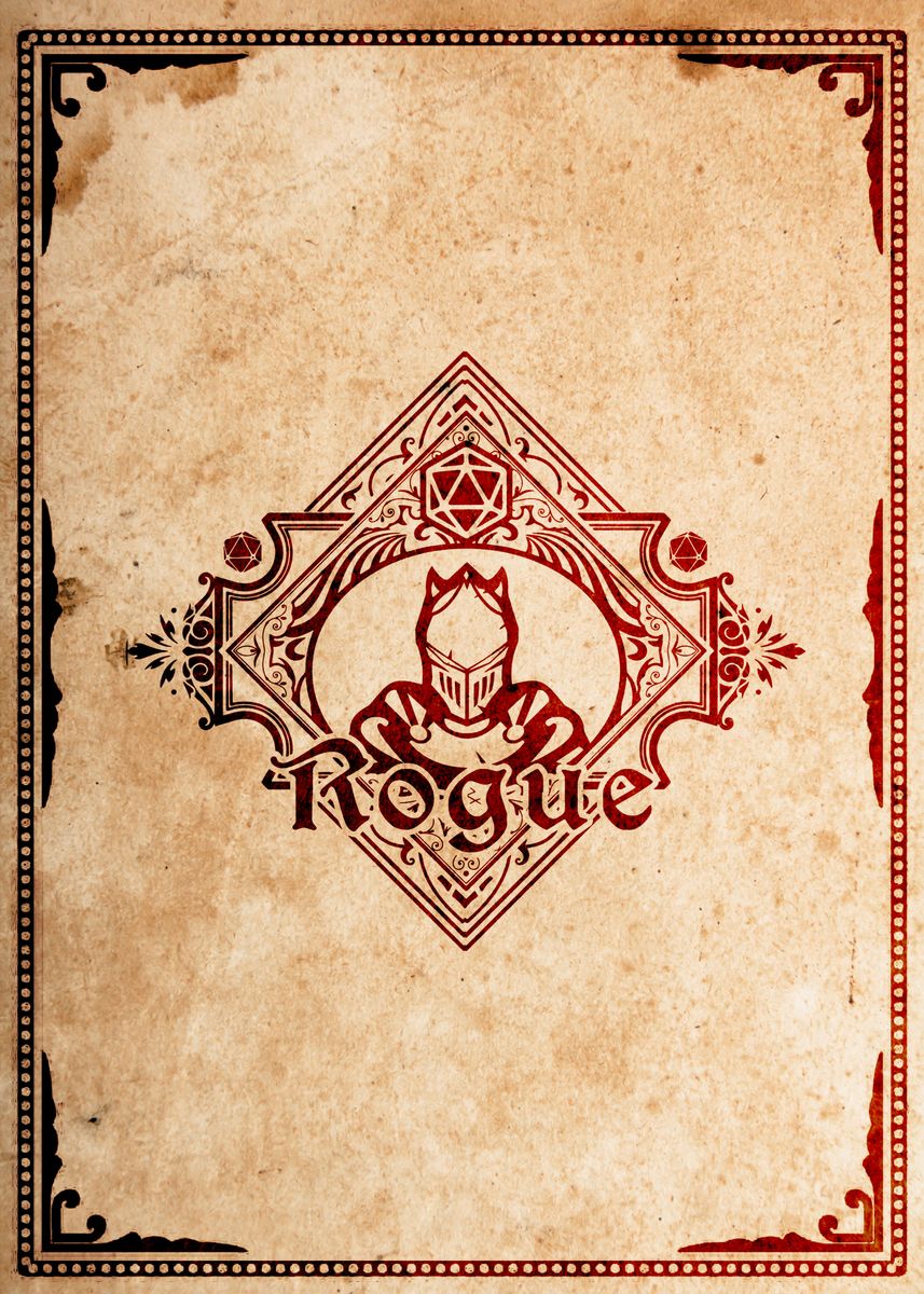 'Rogue Class emblem' Poster, picture, metal print, paint by LouteCrea ...