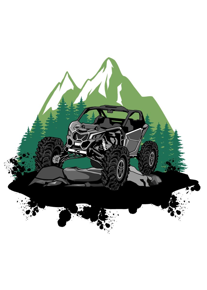 'utv design poster' Poster by THELASTMINI MANTILY | Displate