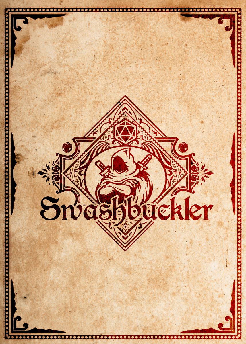'Swashbuckler Class emblem' Poster, picture, metal print, paint by ...