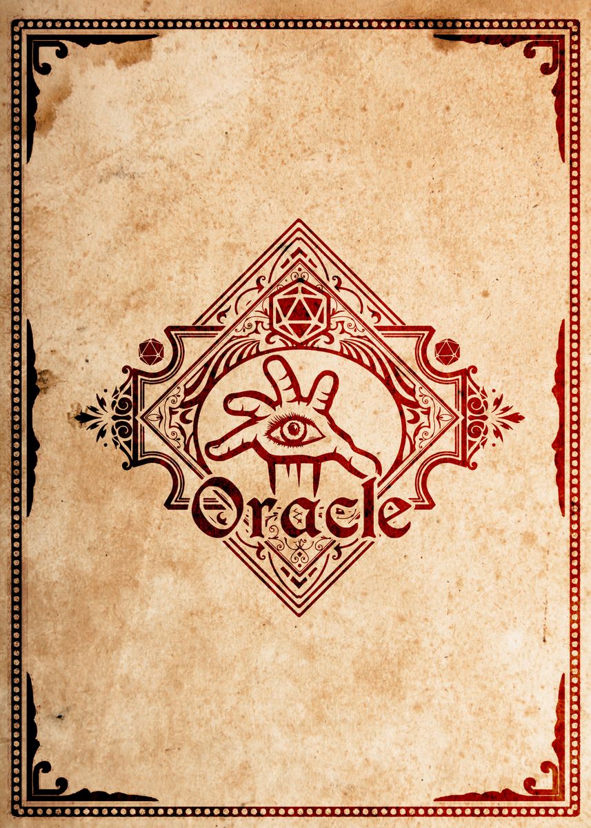 'Oracle Class emblem' Poster, picture, metal print, paint by LouteCrea ...