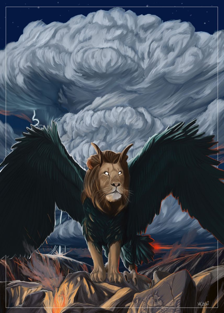 'Anzu ' Poster by Vagyocki Art | Displate