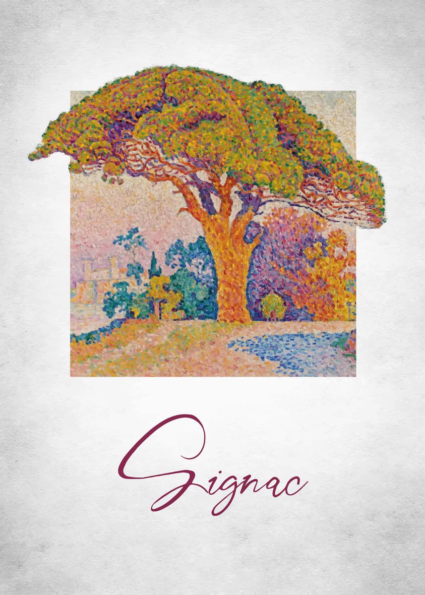 'Paul Signac' Poster, picture, metal print, paint by Bo Kev | Displate