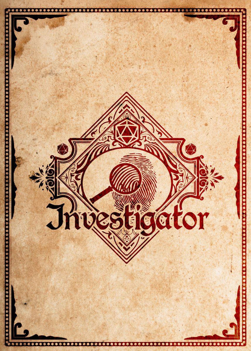 ' Investigator Class emblem' Poster by LouteCrea | Displate