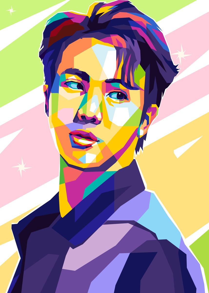 'Kpop Singer' Poster by Jos Wazowski | Displate