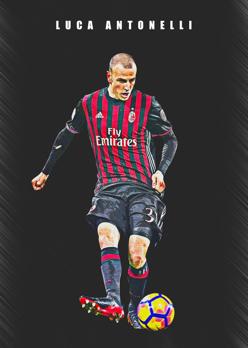 'Luca Antonelli' Poster, picture, metal print, paint by Eleanor Haynes ...