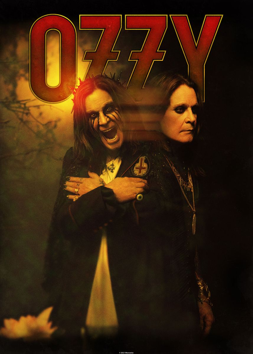 'Ozzy and Ozzy' Poster, picture, metal print, paint by Ozzy Osbourne ...