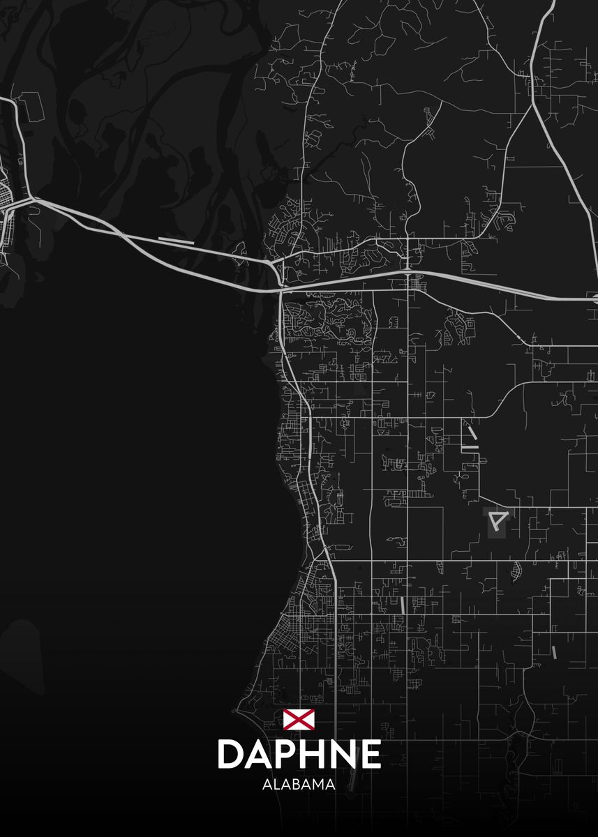 'Daphne AL' Poster by IMR Designs | Displate