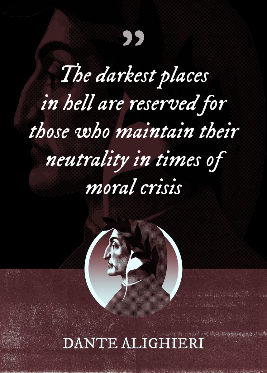 'The darkest places in hell' Poster, picture, metal print, paint by ...