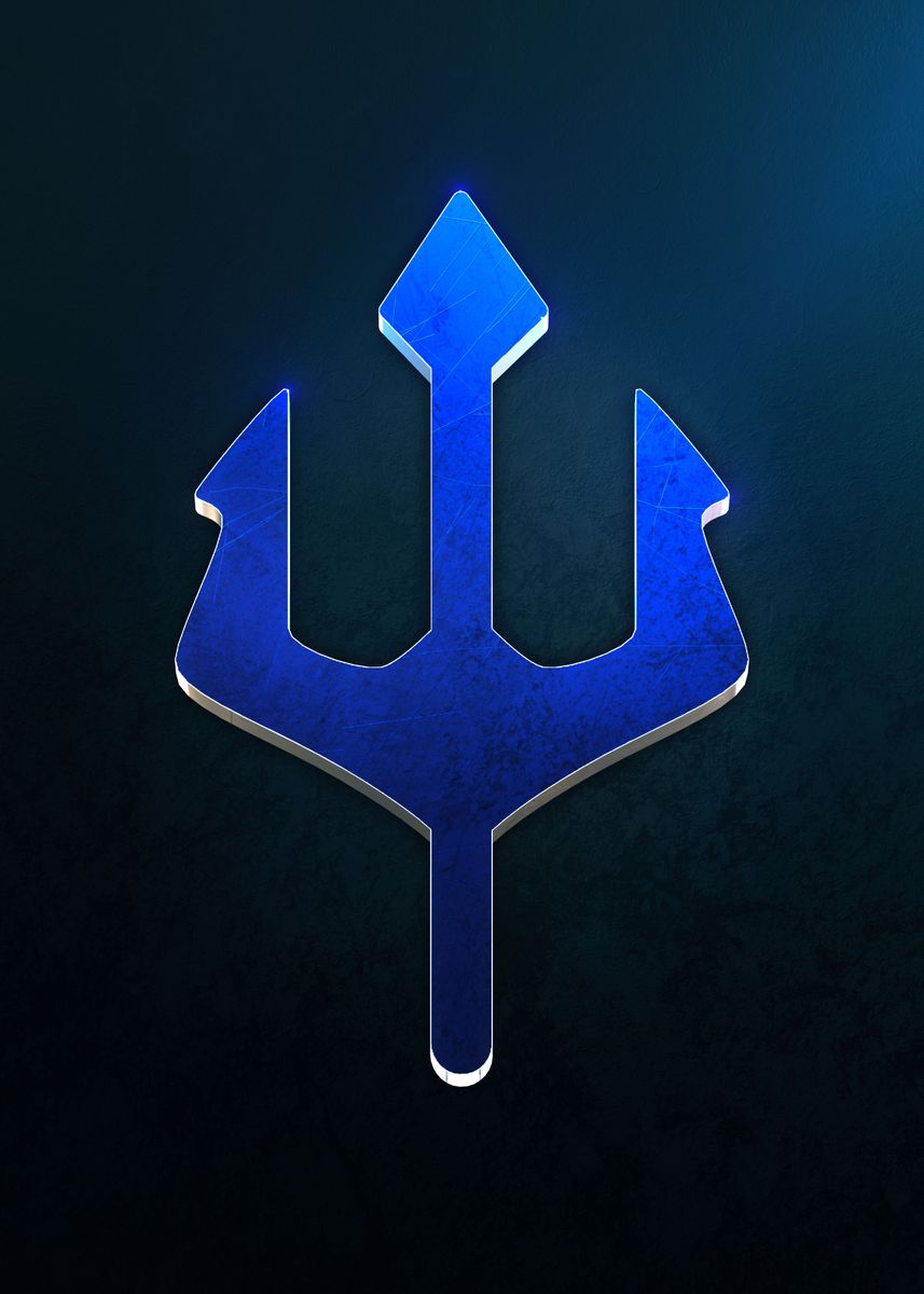 'Poseidon' Poster, picture, metal print, paint by Christopher Sanabria ...