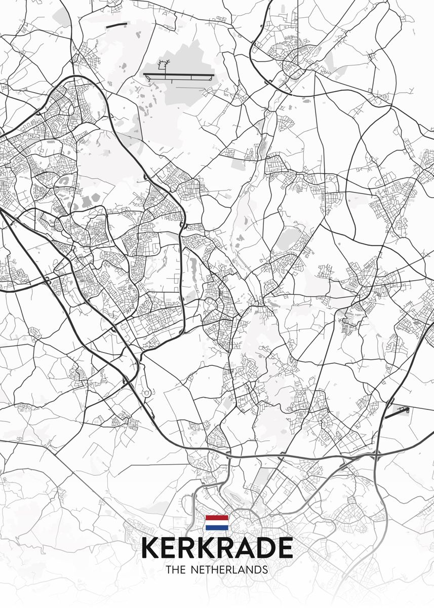 'Kerkrade NL' Poster, picture, metal print, paint by IMR Designs | Displate