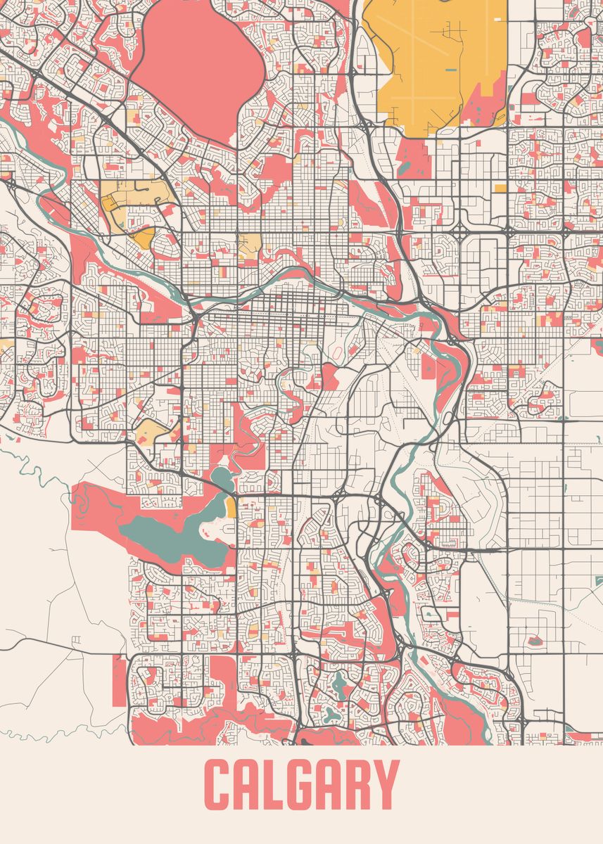 'CALGARY ' Poster by Brock Lesnar | Displate