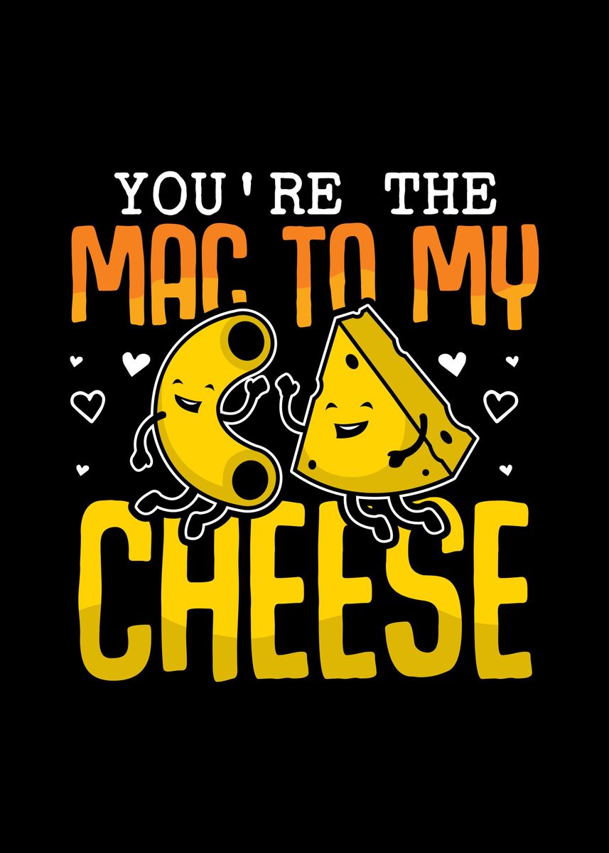 'Mac and Cheese' Poster, picture, metal print, paint by Sebastian ...