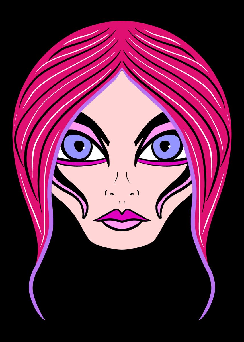 'See ThySelf' Poster, picture, metal print, paint by Maya Mey Aroyo ...