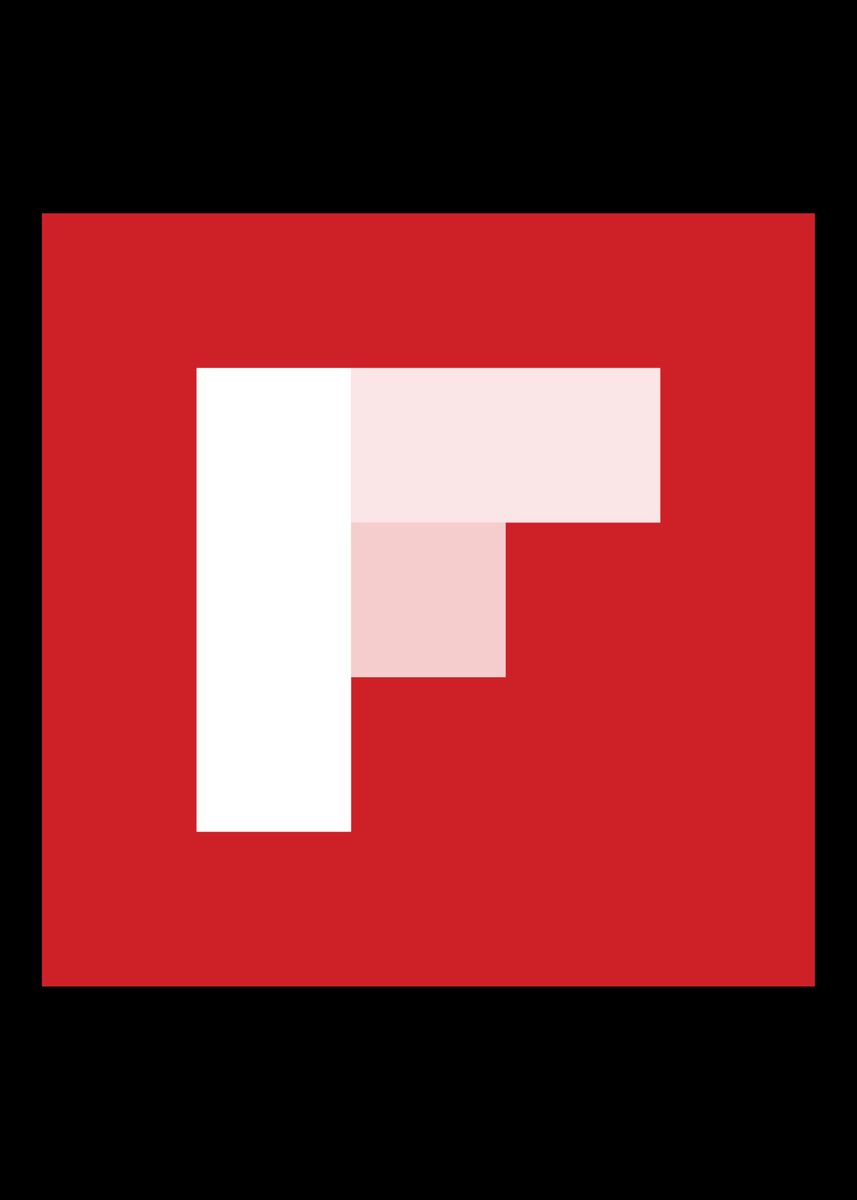 'Flipboard' Poster, picture, metal print, paint by rasyid ...