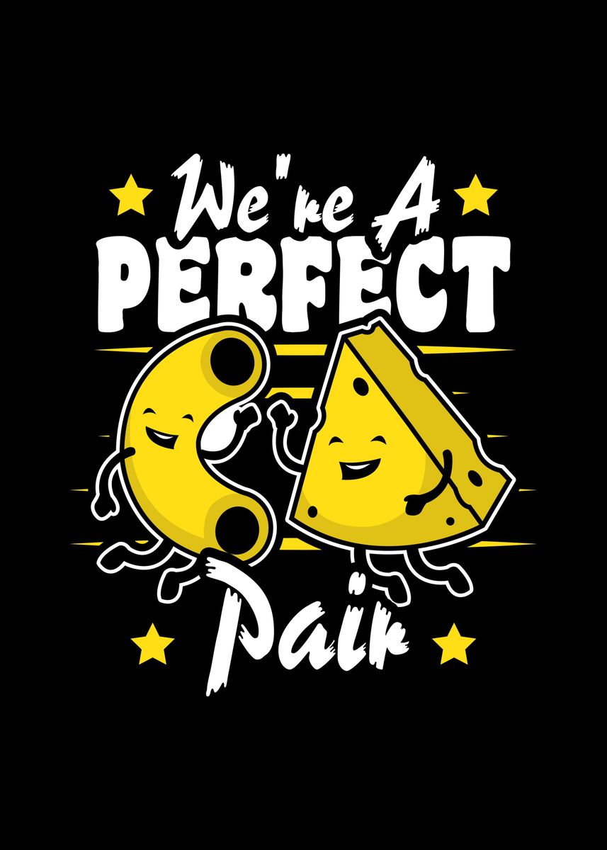 'Mac and Cheese' Poster by Sebastian Wünsche | Displate