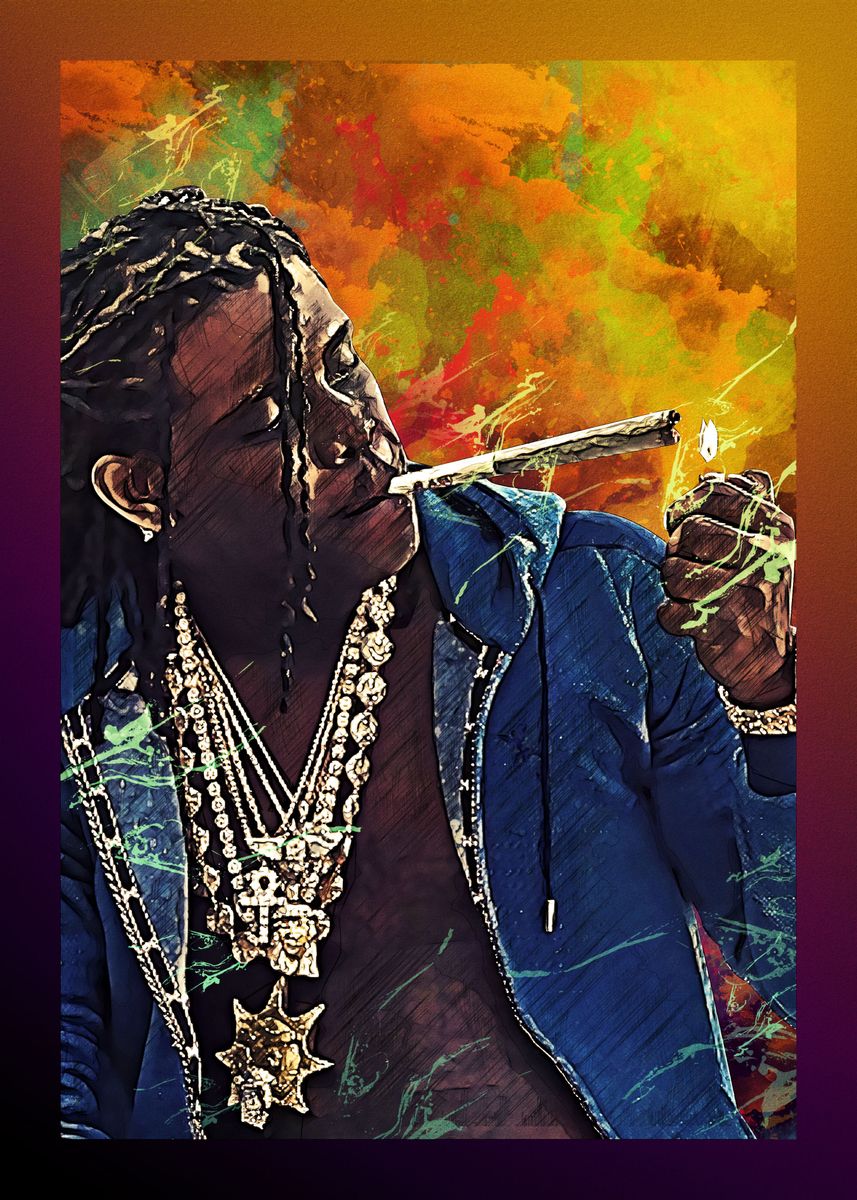 'CHIEF KEEF ' Poster by Alva Donna | Displate