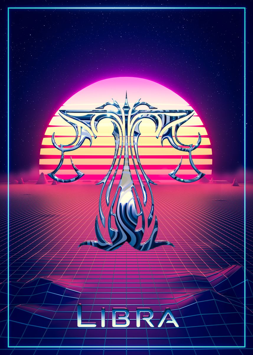 'Libra' Poster by Ryan Chris | Displate