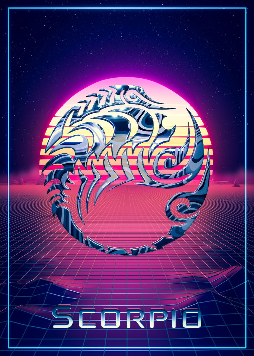 'Scorpio' Poster by Ryan Chris | Displate