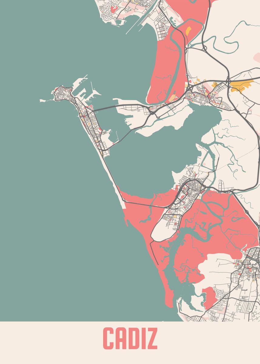 'CADIZ ' Poster, picture, metal print, paint by Brock Lesnar | Displate