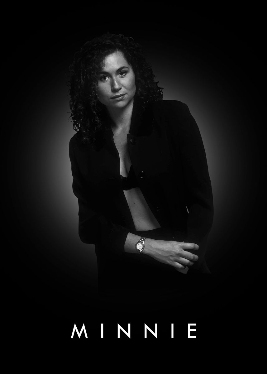 'Minnie Driver' Poster, picture, metal print, paint by Bo Kev | Displate