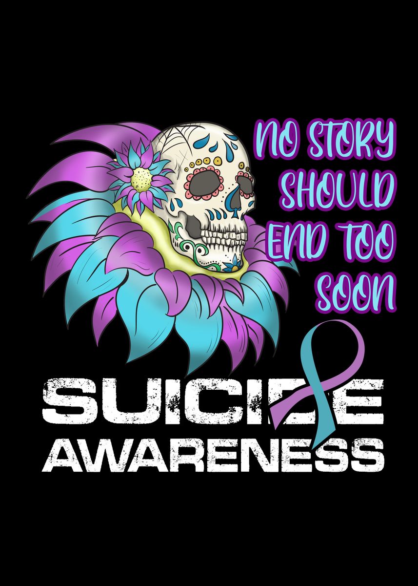 'Suicide Awareness For Men' Poster by Hexor | Displate