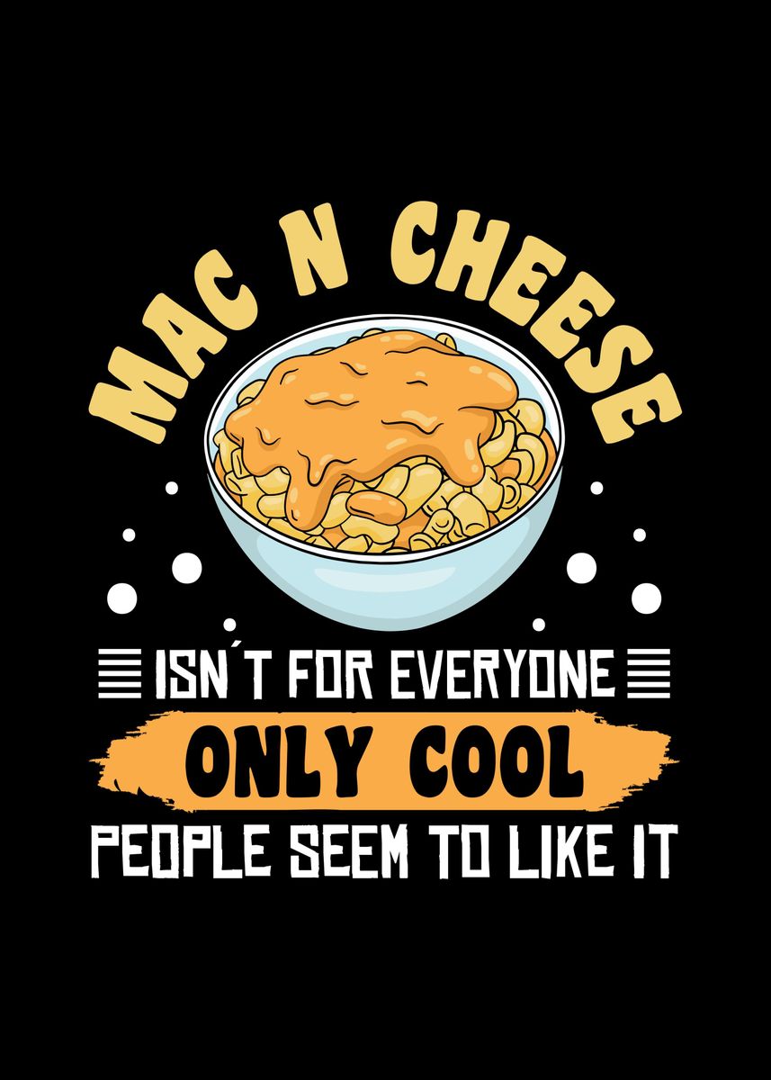 'Mac and Cheese' Poster, picture, metal print, paint by Sebastian ...