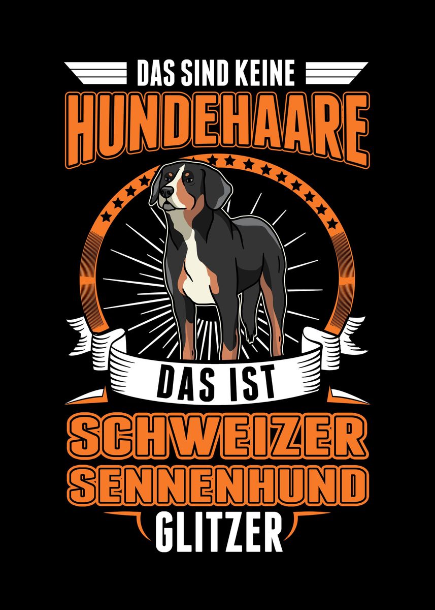 'Groer Schweizer' Poster, picture, metal print, paint by FavoritePlates ...