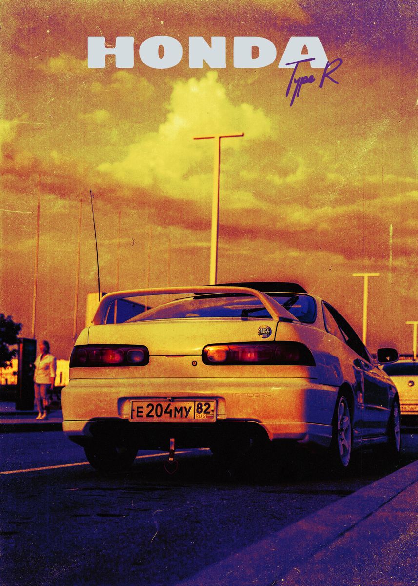 'Type R 07' Poster, picture, metal print, paint by Aphantasiv | Displate