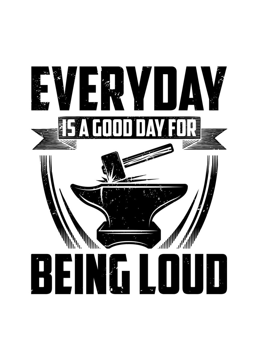 'Blacksmith Forging Forge' Poster, picture, metal print, paint by TW ...