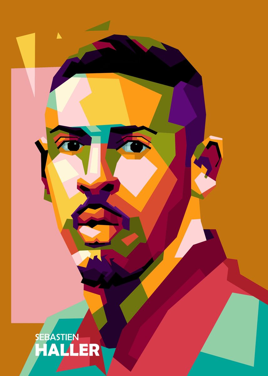 'Haller in WPAP ART' Poster by AMIRUDIN 06 | Displate